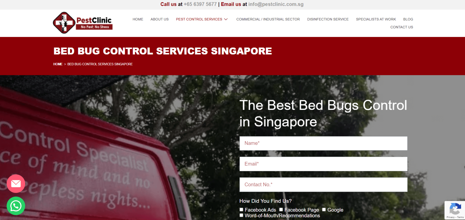 9 Best Providers of Bed Bug Control In Singapore