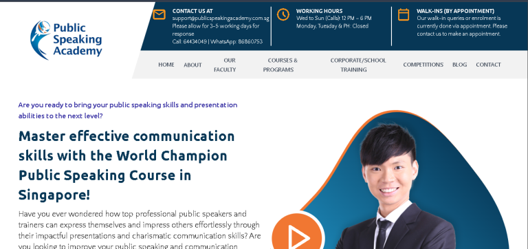 7 Best Public Speaking Courses In SG For Confidence